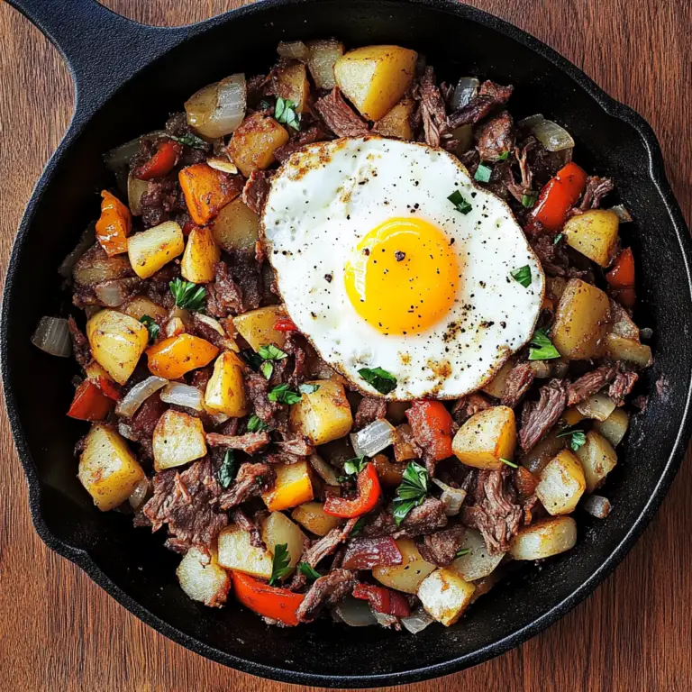 BBQ Brisket Hash: A Hearty Leftover Makeover