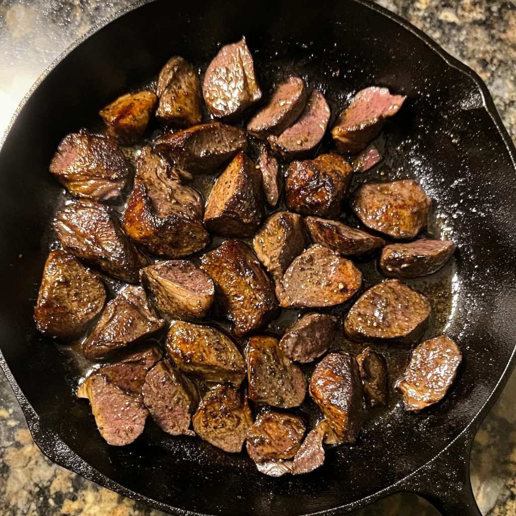 Honey Garlic BBQ Beef Liver