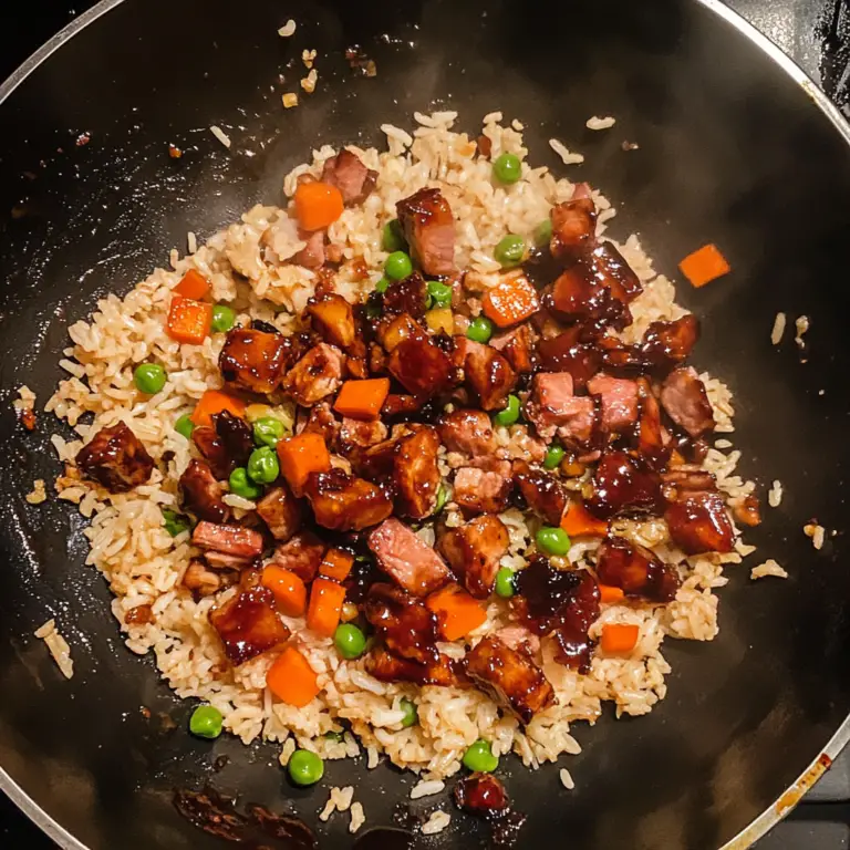 Classic BBQ Pork Fried Rice: A Smoky, Savory Favorite