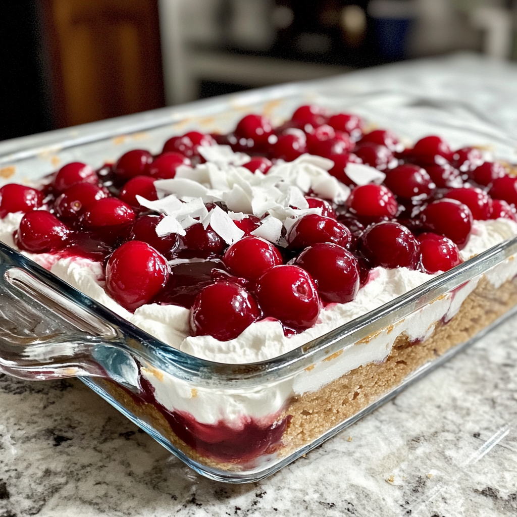 Classic Cherries in the Snow: A Dreamy No-Bake Dessert
