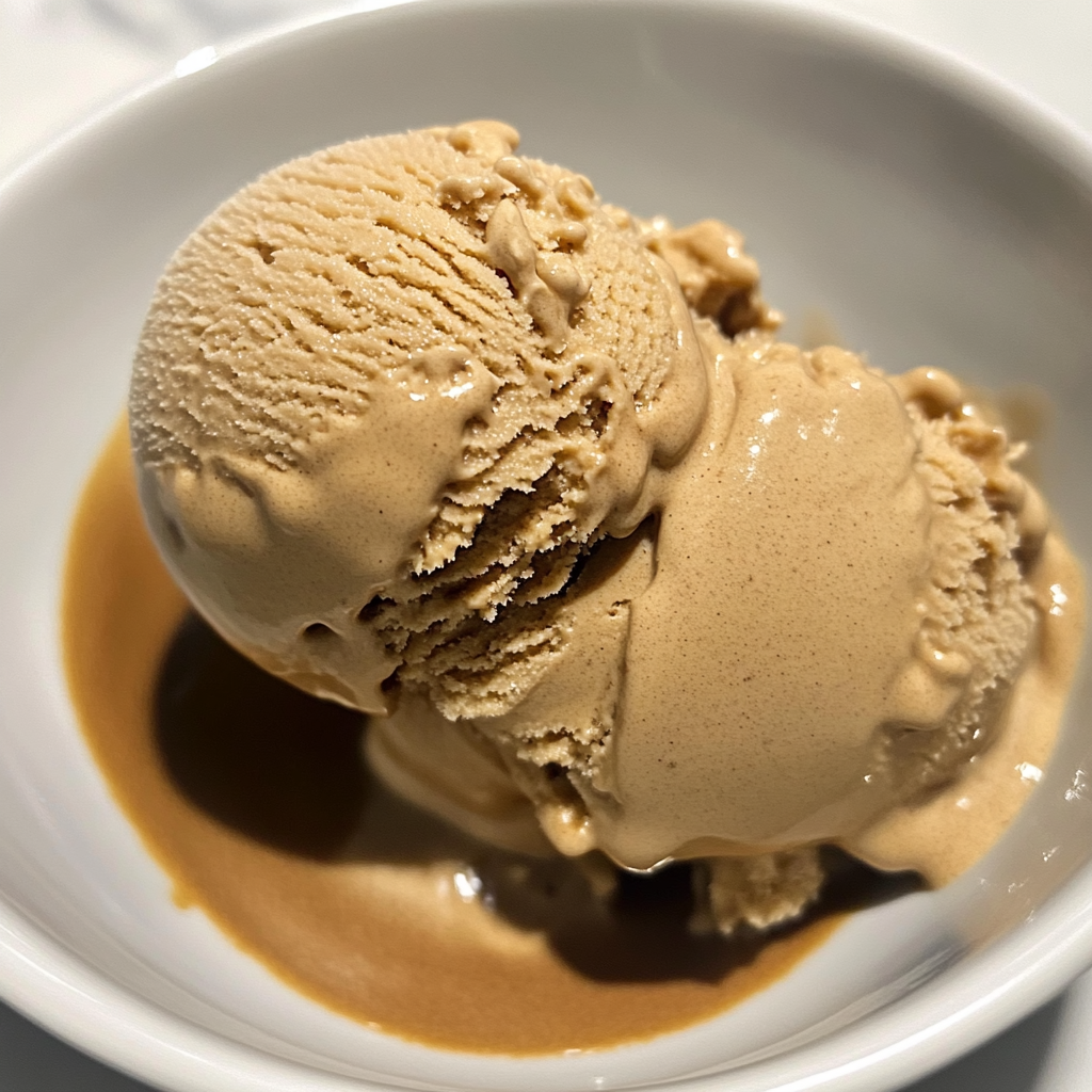 Rich & Creamy Coffee Custard Ice Cream