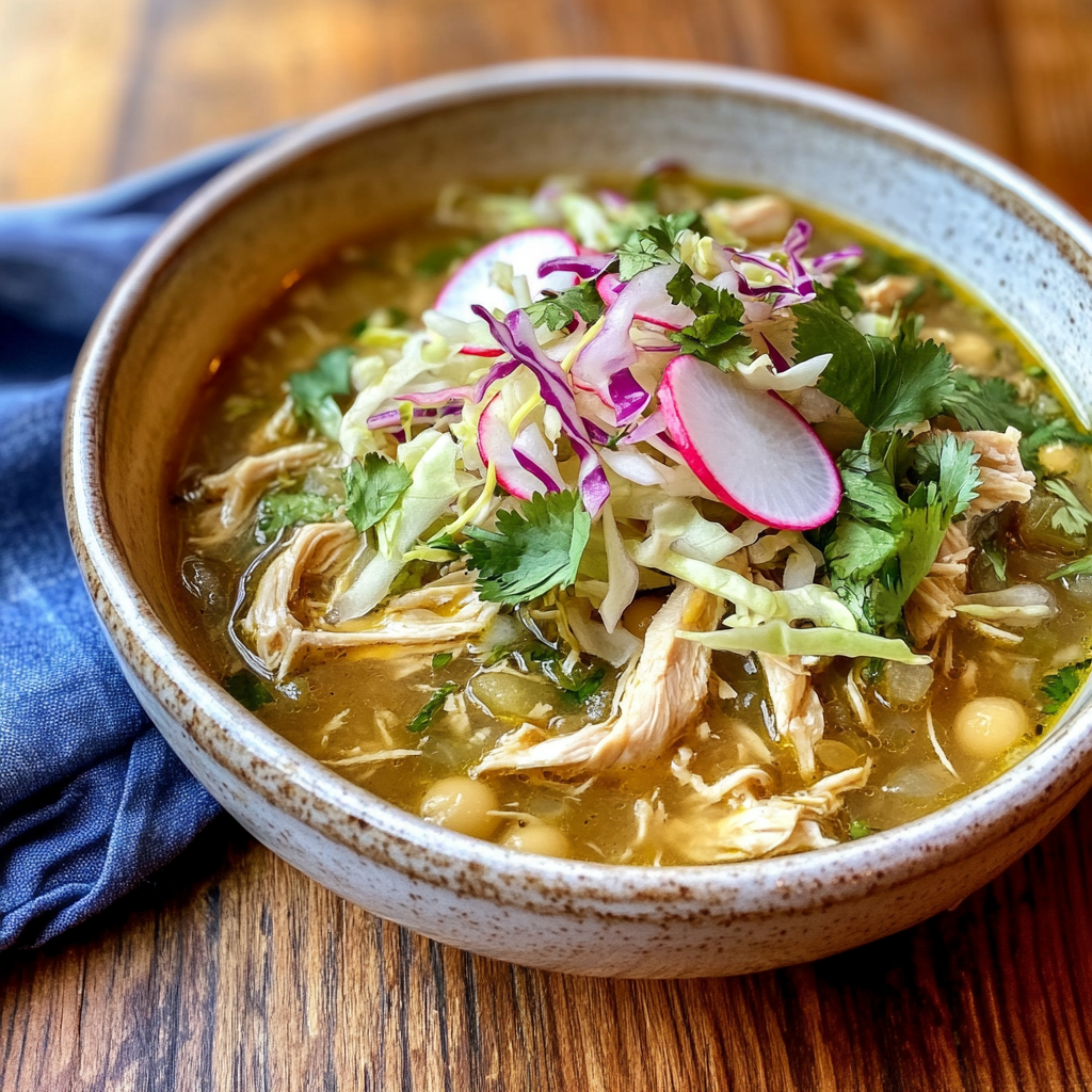 Comfort in a Bowl: Chicken Posole with Hominy and Cilantro