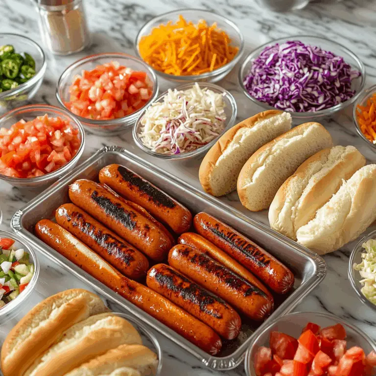 Build-Your-Own Firecracker Hot Dog Bar: A Sizzling Hit for Your Fourth ...