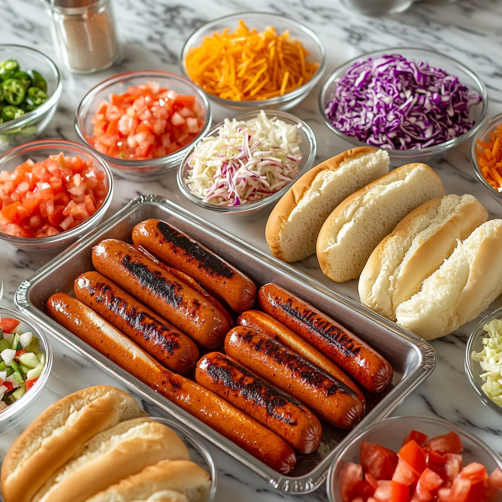 Build-Your-Own Firecracker Hot Dog Bar: A Sizzling Hit for Your Fourth ...