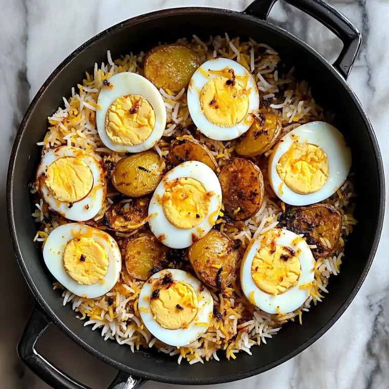 Layered Egg and Potato Biryani: A Hearty Twist on a Classic Favorite