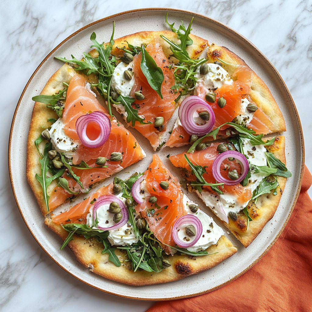 Lox and Capers Flatbread Pizza: A New Twist on a Classic Favorite