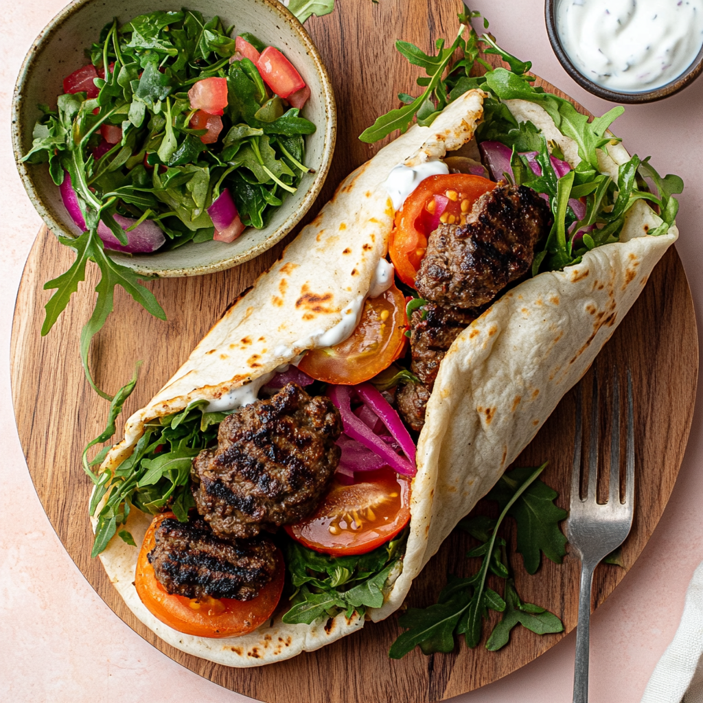Middle Eastern Beef Kofta Wraps: A Street Food Classic You Can Make at Home