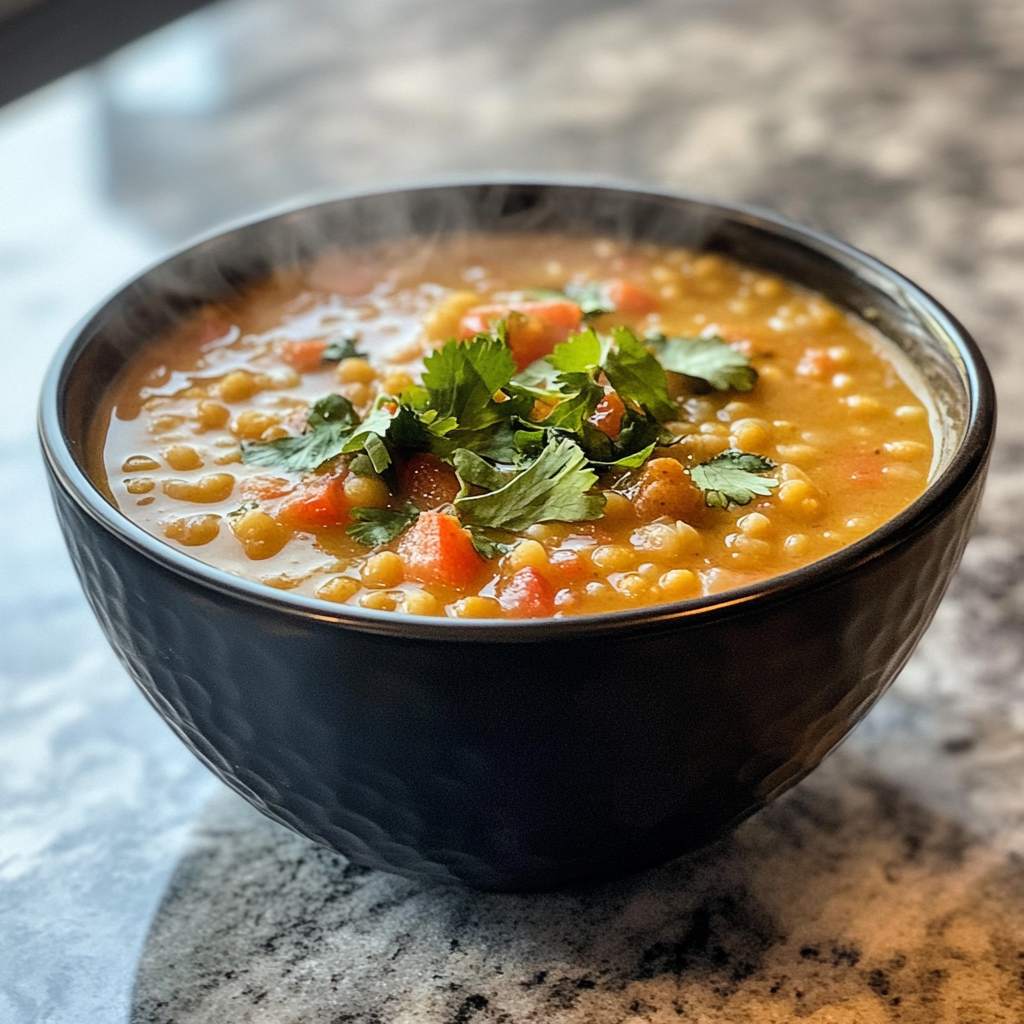 Spiced Indian-Style Barley Soup: A Comforting Twist on a Classic Grain