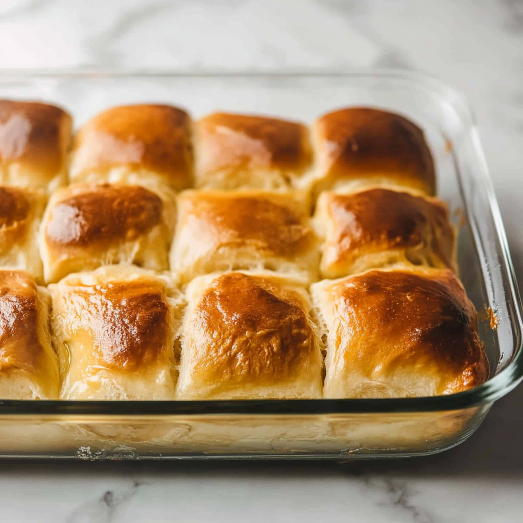 Big Fluffy School Rolls with Lard – Just Like the Cafeteria Made Them