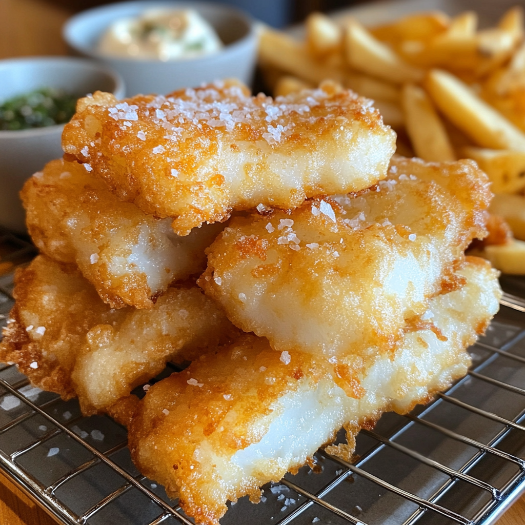 Crispy Tempura Battered White Fish: The Ultimate Light and Crunchy Delight