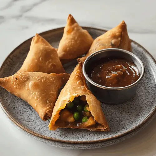 Mini Cocktail Samosas with Tamarind Chutney: The Perfect Party ...