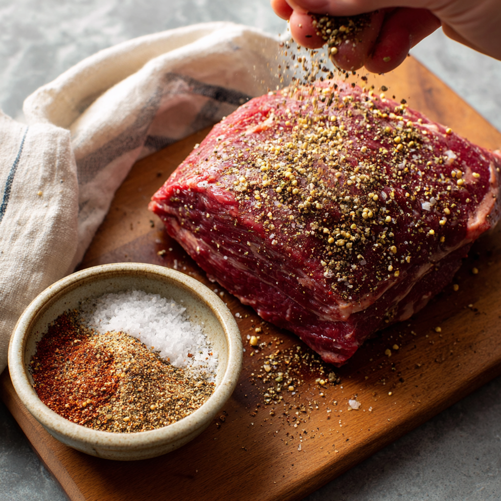 Easy Baked Rump Roast with Rich Gravy and Vegetables