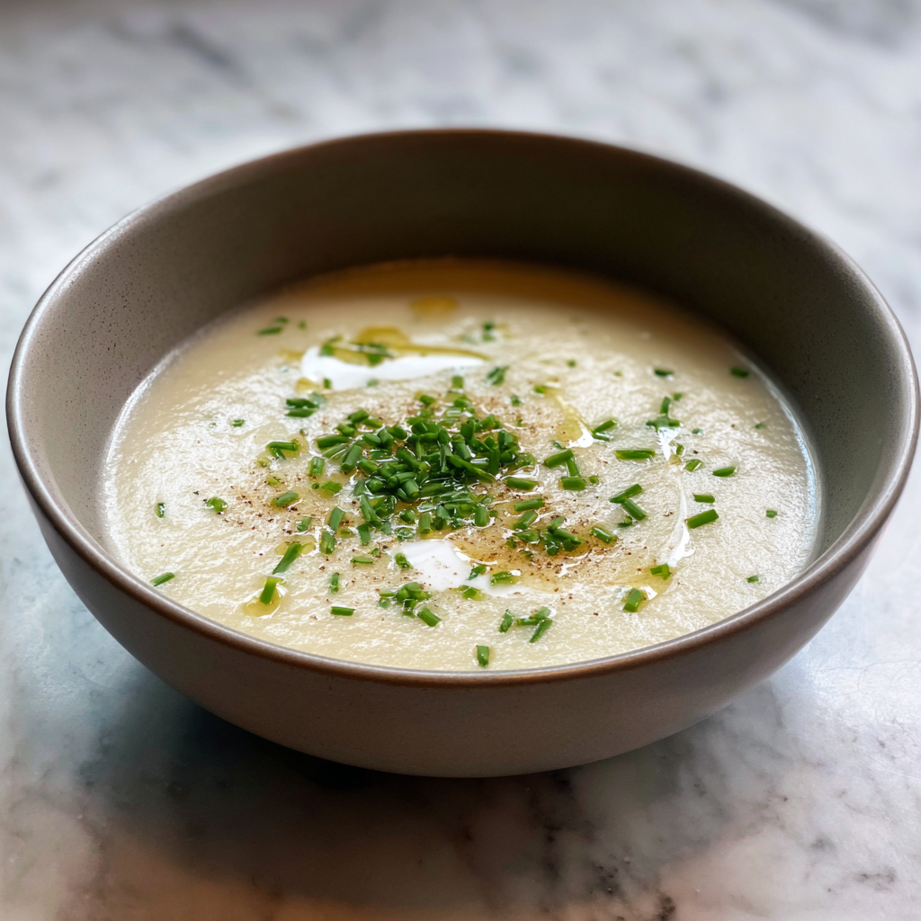 Creamy Turnip Soup with Leeks and Herbs: A Cozy Bowl of Comfort