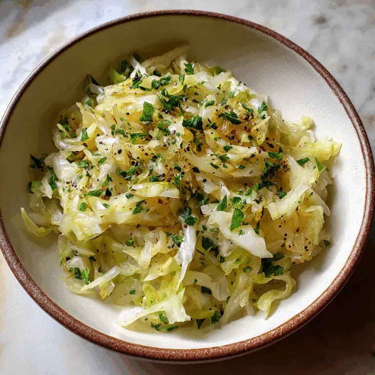 Warm & Tangy: German-Style Vinegar Coleslaw That Steals the Show