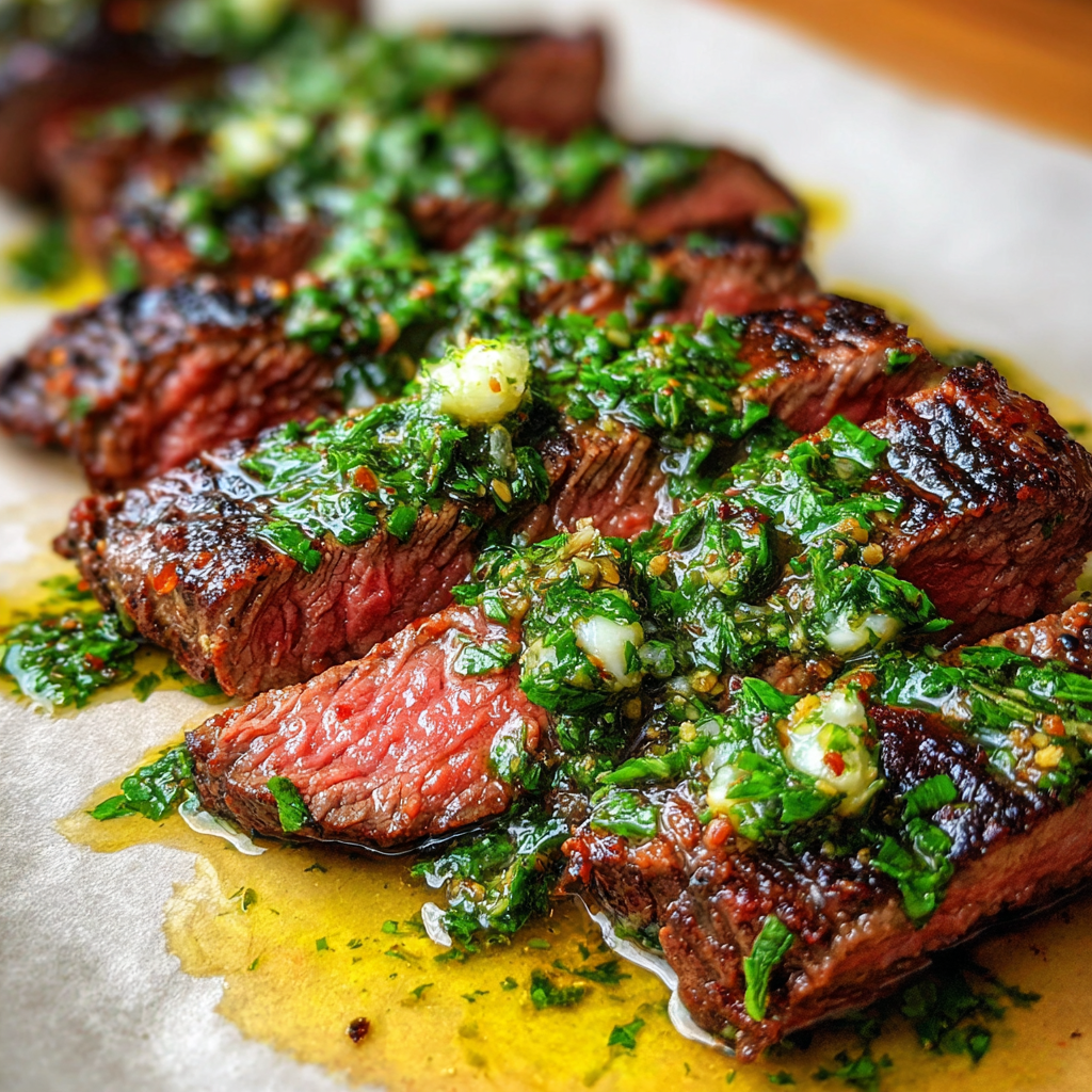Oven-Broiled Churrasco with Garlic Butter