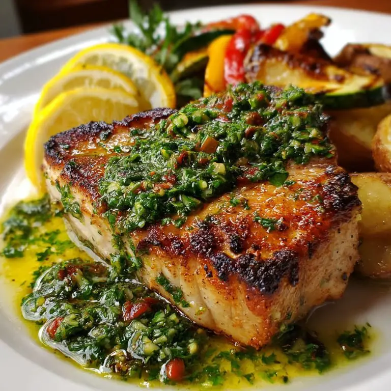 Pan‑Seared Swordfish with Chimichurri: A Flavorful Steak Night Upgrade