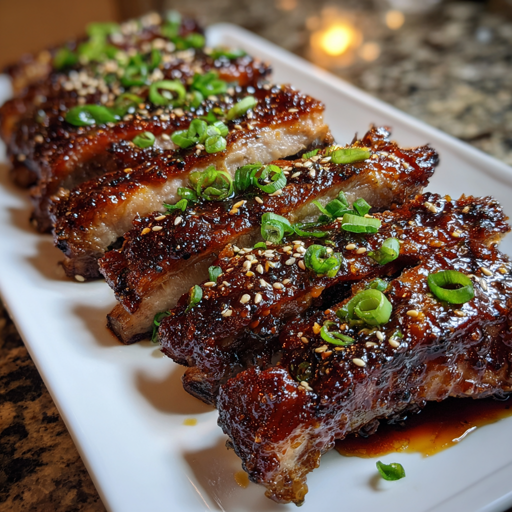 Cantonese-Style Baked Ribs: Sticky, Sweet, and Fall-Off-the-Bone Tender