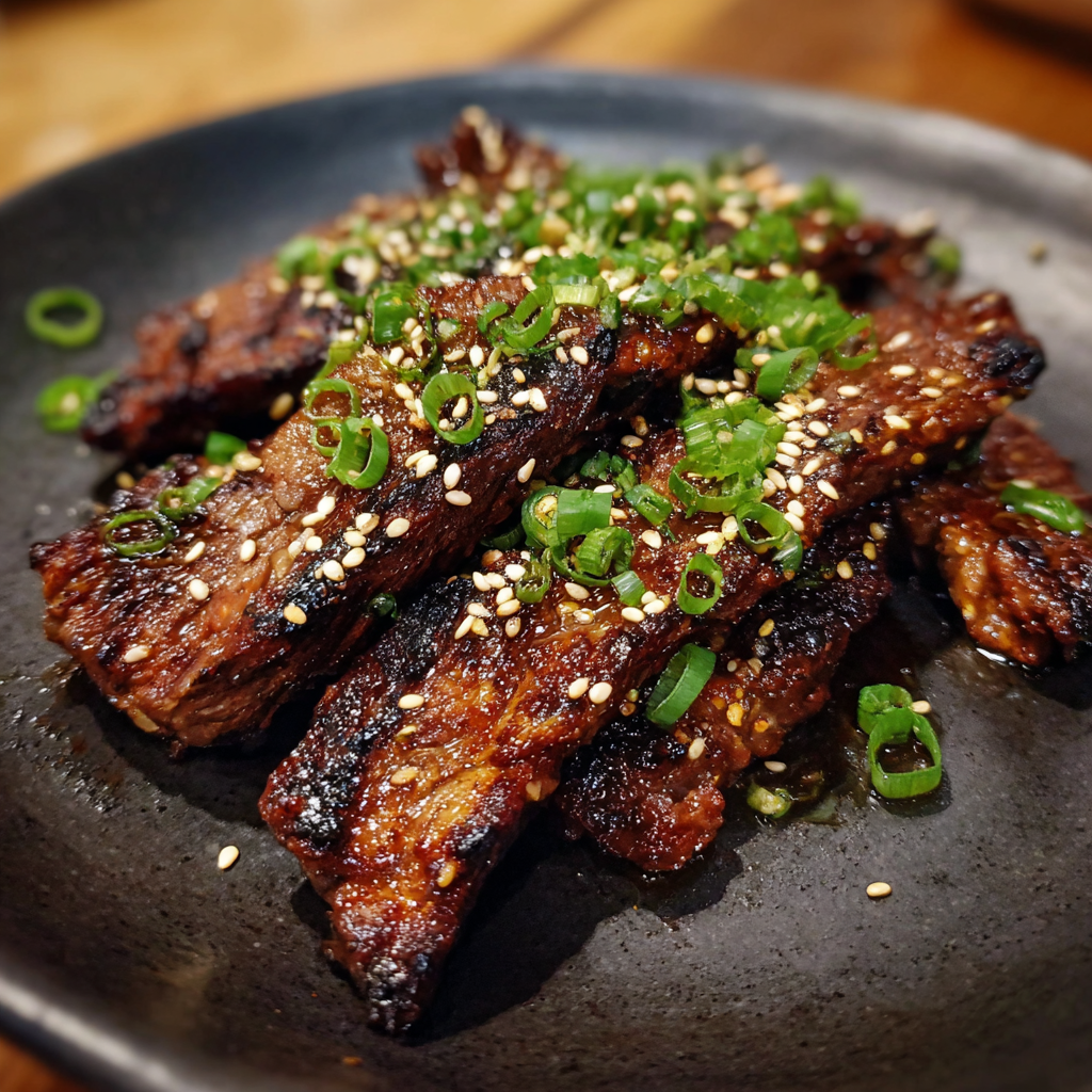 Flavor Explosion: Korean Kalbi Marinade for Grilled Flanken Ribs
