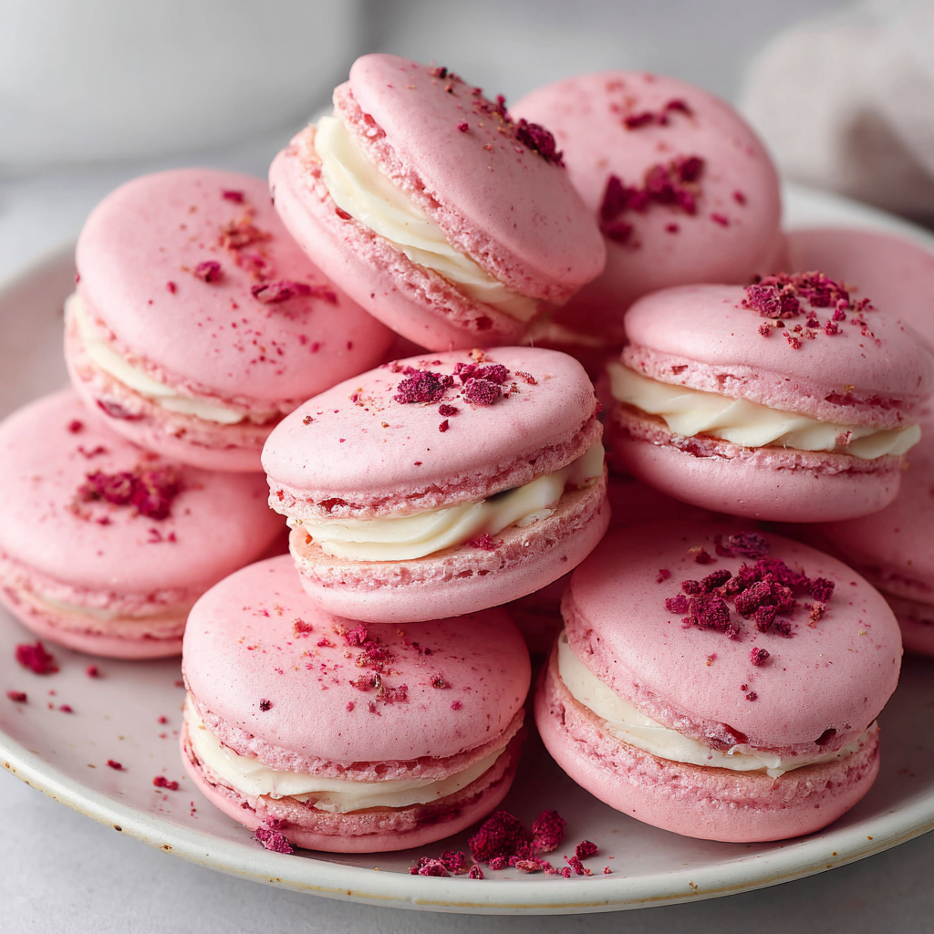 Vegan Raspberry Macarons with Dairy-Free Buttercream: A Delicate Treat ...