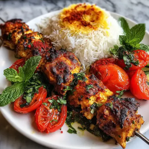 Persian BBQ Chicken Kebabs with Sumac: A Juicy Jujeh Kabob Experience