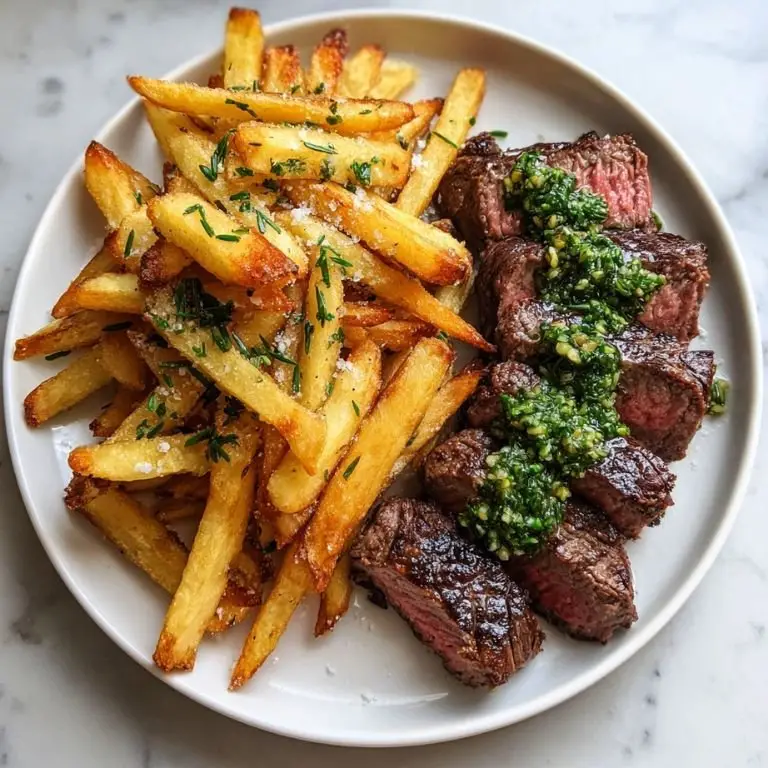 Filet Mignon Frites with Rosemary Salt Fries: A French Bistro Classic ...