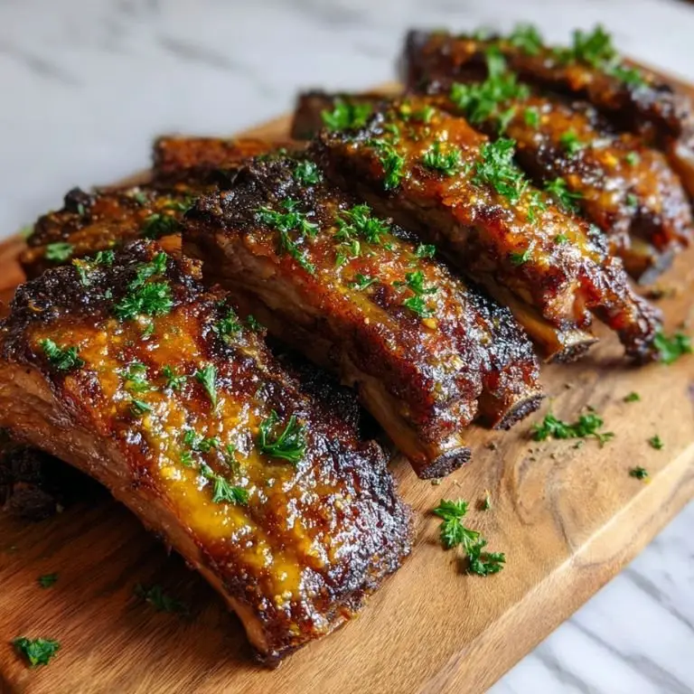 Maple Mustard Ribs: Pressure Cooked to Tender Perfection