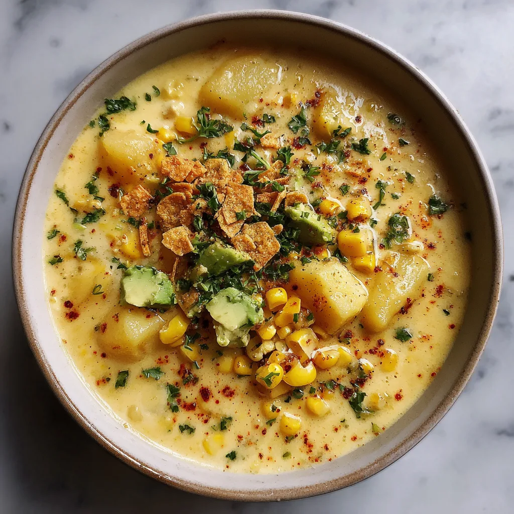 Easy Vegan Corn Chowder with Coconut Milk - The Hungry Goddess
